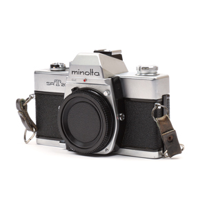 Used Minolta SRT-201 SLR Camera Body, Chrome - Adorama