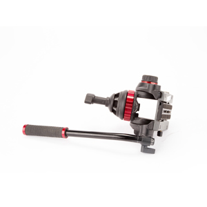 Used Manfrotto MVH502AH Pro Video Head with Quick-Release and Flat Base ...