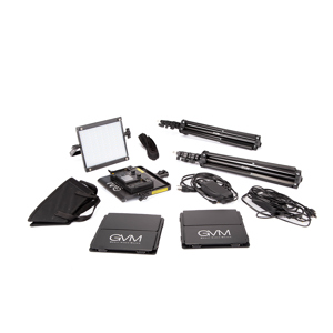 USED GVM 800D 40W Bi-Color RGB Studio Soft LED Panel 2-Light Kit - SKU ...