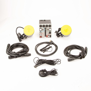 Used Dynalite M1000x 2-Light Kit with M1000x Power Pack & 2x 2040 Heads - SKU#1940538