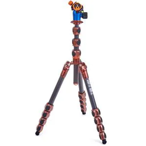 3 Legged Thing Albert 2.0 5-Section CF Tripod with AirHed Pro, Bronze ...