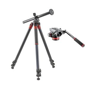 3Pod Orbit 3 Section Aluminum Tripod With Manfrotto MVH502AH Pro Video Head