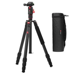 3Pod TREK Series Carbon Fiber Travel Tripod/Monopod and Arca Type Ball ...