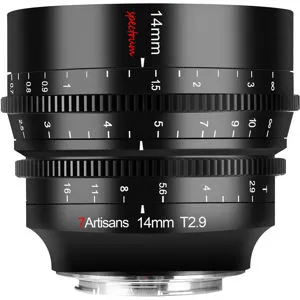 7artisans 14mm T2.9 Spectrum Prime Cine Lens