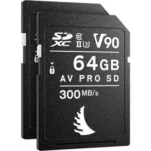 Angelbird Match Pack for Canon EOS R6, 2x AV PRO SD MK2 V90 64GB Memory ...