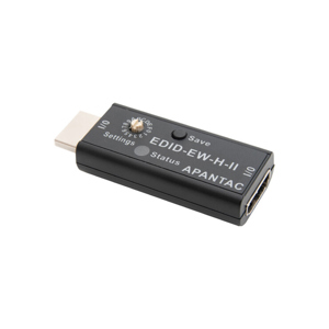 Apantac HDMI Bidirectional EDID Emulator and Learner EDID-EW-H-II