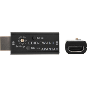 Apantac HDMI Bidirectional EDID Emulator and Learner EDID-EW-H-II