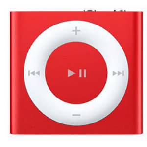 Apple iPod Shuffle 4th Gen 2GB MP3 Player, Red - Adorama