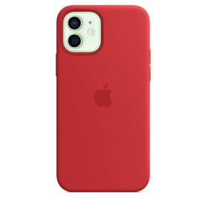 USED Apple Silicone Case with MagSafe for iPhone 12/12 Pro, Red