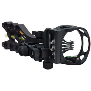 Apex Gear Game Changer Bow Sight, 5 Pin (5x0.019" Diameter), Black
