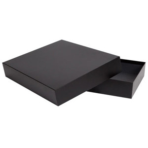 TAP Black Coated Album Box with Black Liner for Up to 12x12x2" Albums