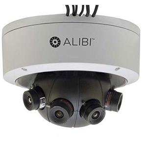 Alibi 4K 8MP D/N Outdoor Panoramic IP Dome Camera with 4x 5mm Lens ...