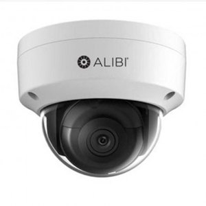 Alibi 6 MP Starlight 120' IR Outdoor Dome IP Security Camera with 2.8mm ...