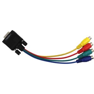 Aurora Multimedia 8" 15-Pin High Density VGA Male to 4x RCA Female ...