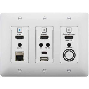 Aurora Multimedia 4K IP Distribution Wall Plate, SFP+ 10G Fiber ...