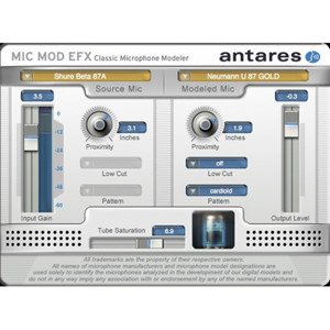 Antares Audio Technologies Auto-Tune Mic Mod Plug-In, Perpetual License ...
