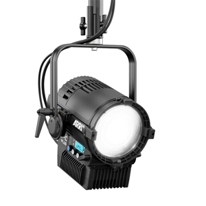 ARRI L7-C Plus 7" 220W RGBW LED Fresnel Light with Manual Yoke, Black L1.0048805
