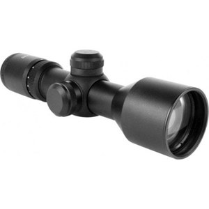 AIM Sports 3-9x40 Compact Riflescope, P4 Sniper Reticle, 1" Tube Diameter