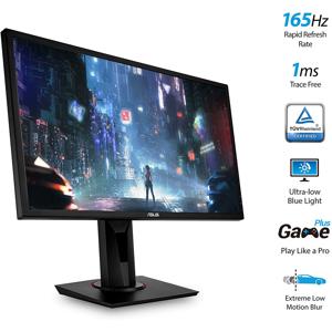 Asus VG248QG 24" 16:9 FHD 165Hz TN LCD Gaming Monitor with G-SYNC ...