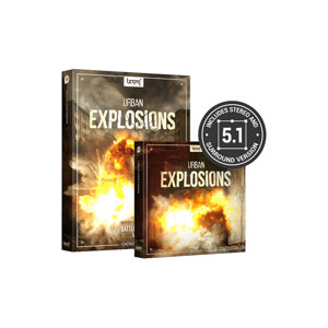 BOOM Library URBAN EXPLOSIONS Sound Effects Library Bundle, Download 11-30581