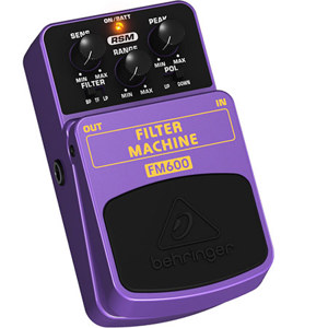 Behringer Filter Machine FM600 Modeling Effects Pedal, 1k Ohms Output ...