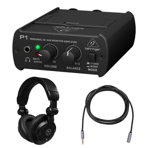 Behringer Powerplay P1 Personal In-Ear Monitor Amplifier, w/TAPH300 ...