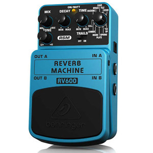 Behringer Reverb Machine RV600 Modeling Effects Pedal, 1k Ohms Output ...