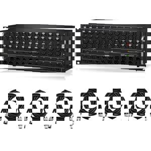 Behringer S32 I/O Box with 32x Remote-Controllable Midas Preamps W 3x ...