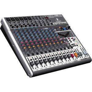 Behringer XENYX X1832USB Premium 18-Input 3/2-Bus Mixer with XENYX Mic ...