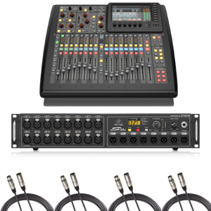 Behringer X32 Compact 40-Input 25-Bus Digital Mixing Console with 16 ...