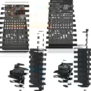 Behringer X32 PRODUCER 40-Ch Digital Mixer with Molded PE ATA Wheeled ...