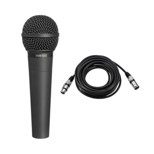 Behringer ULTRAVOICE XM8500 Dynamic Cardioid Vocal Microphone, Bundle ...