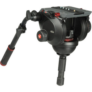 Used Manfrotto 509HD Video Head with 536 Carbon Fiber Tripod Legs - SKU ...
