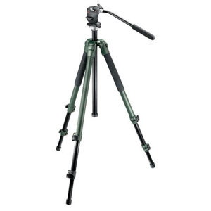 Manfrotto 055MFV View Series Carbon Fiber Lightweight Tripod & 700RC2 ...