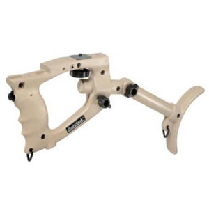 BushHawk Shoulder Mount BH 220D for Pro Canon, Tan