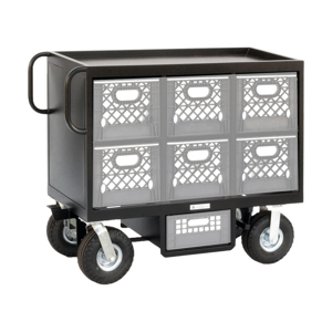 Backstage 6-Crate Set Box Mini Cart with Wheels - Adorama