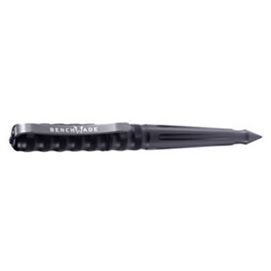 Benchmade 1100 Aluminum Pen, Gray/Black Grip, Black Ink - Adorama