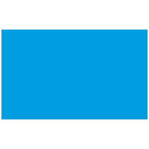 Adorama Seamless Background Paper, 53" wide x 12 yards, Blue-Heaven, #6