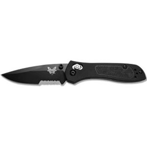 Benchmade 707 Sequel AXIS ComboEdge Serrated Knife with BK1 Coated ...