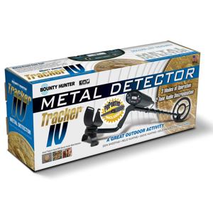 Bounty Hunter Tracker IV Metal Detector, 8" Open Face Coil & Pinpointer ...