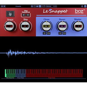 Boz Digital Labs Le Snappet Finger-Snap Sequencer Plug-In, Download 10-12139