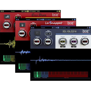 Boz Digital Labs El Clapo, Das Boot and Le Snappet Plug-In Bundle, Download 10-12140