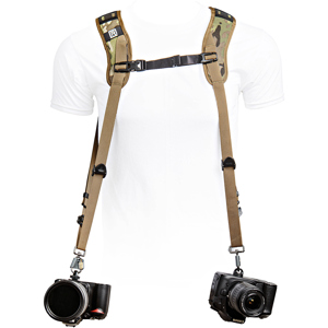 BlackRapid Double Camera Harness, Multi-Terrain Camo 361010 - Adorama
