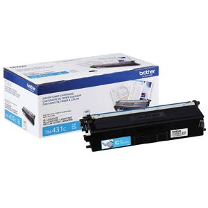 Brother TN431 Standard Yield Toner Cartridge, Up to 1800 Pages, Cyan TN431C