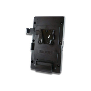 BlueShape V-Mount to V-Mount Adapter Plate with 2 Pin D-Tap DC Output