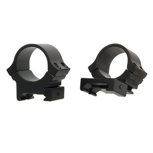 B-Square Sport Utility 1" Weaver Extension Rings, High, Black, Pair