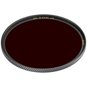 B + W 55mm Basic 092 Infrared Filter, Dark Red 695 65-1102762