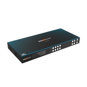 BZB GEAR BG-8K-44MA 4x4 8K 48Gbps HDMI 2.1 Matrix Switcher with Scaler ...