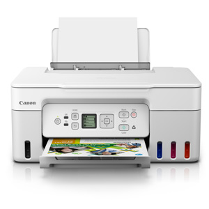 Canon PIXMA G3270 Wireless MegaTank All-In-One Inkjet Printer, White ...