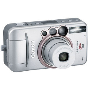 Canon Sure Shot 80u Date Compact 35mm AutoFocus (AF) Camera Kit (zoom ...